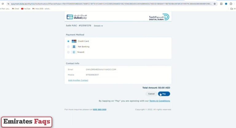 How to Recharge Salik & Pay Online: A Step-By-Step Guide - Emirates Faqs