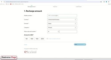 How to Recharge Salik & Pay Online: A Step-By-Step Guide - Emirates Faqs