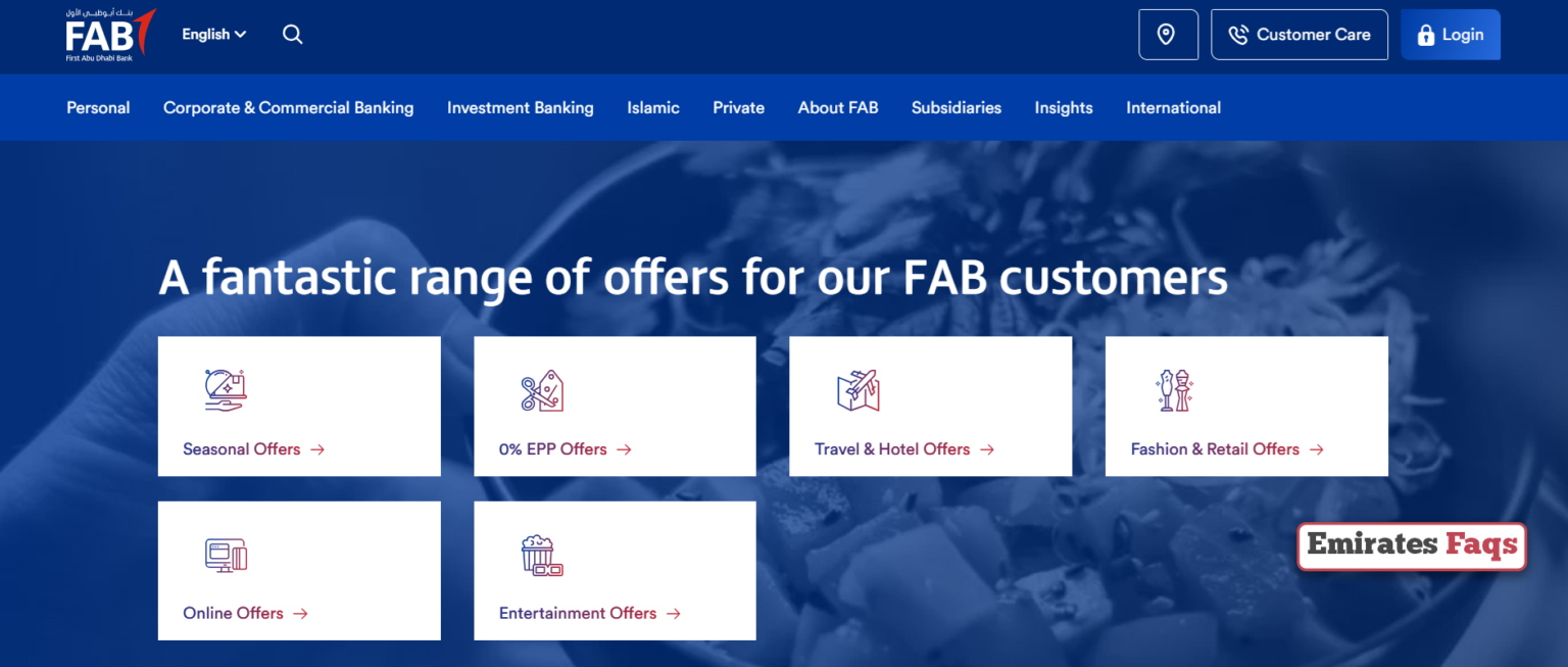 Fab Credit Card Offers 2025 - Emirates Faqs