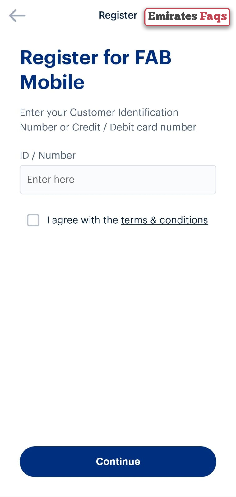 Fab Balance Checking Online App - Emirates Faqs