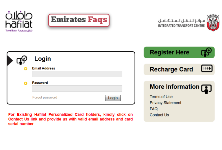 Hafilat Card Recharge: Your Step-by-Step Guide 2026 - Emirates Faqs